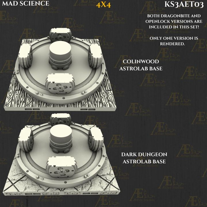 3D Printable KS3AET03 - Mad Science by Aether Studios