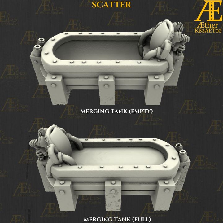 3D Printable KS3AET03 - Mad Science by Aether Studios