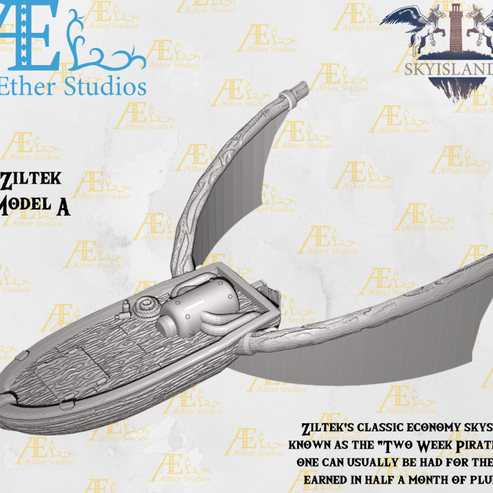 3D Printable KS3SHP01 - Ziltek Model A by Aether Studios