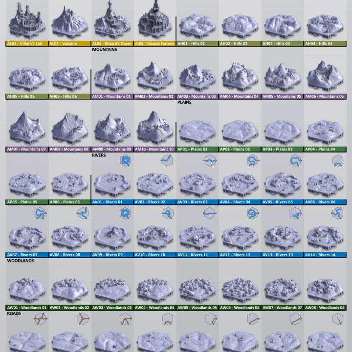 3D Printable Hexton Hills Tile Guides by Hexton Hills