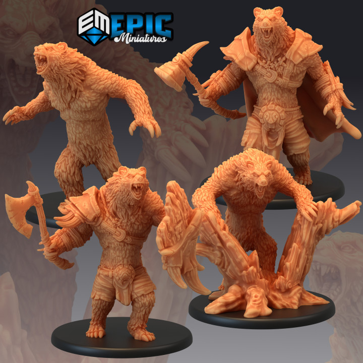 Descargar Werebear Set / Bear Man Hybrid / Dire Beast / Forest Creature ...