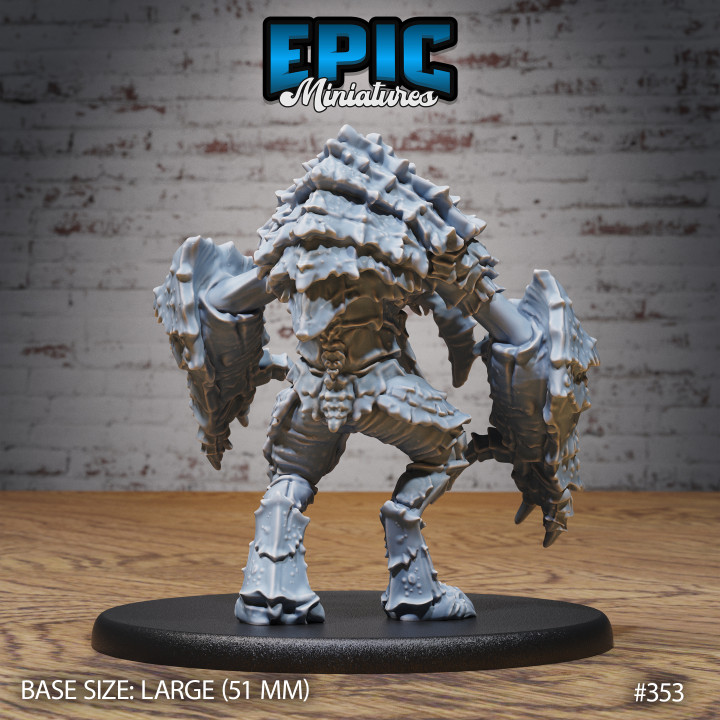 3D Printable Insect Hulk/ Cave Brute Creature / Classic Dungeon ...