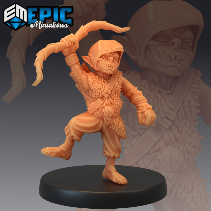 3D Printable Goblin Ranger / Forest Encounter / Classic Monster by Epic ...