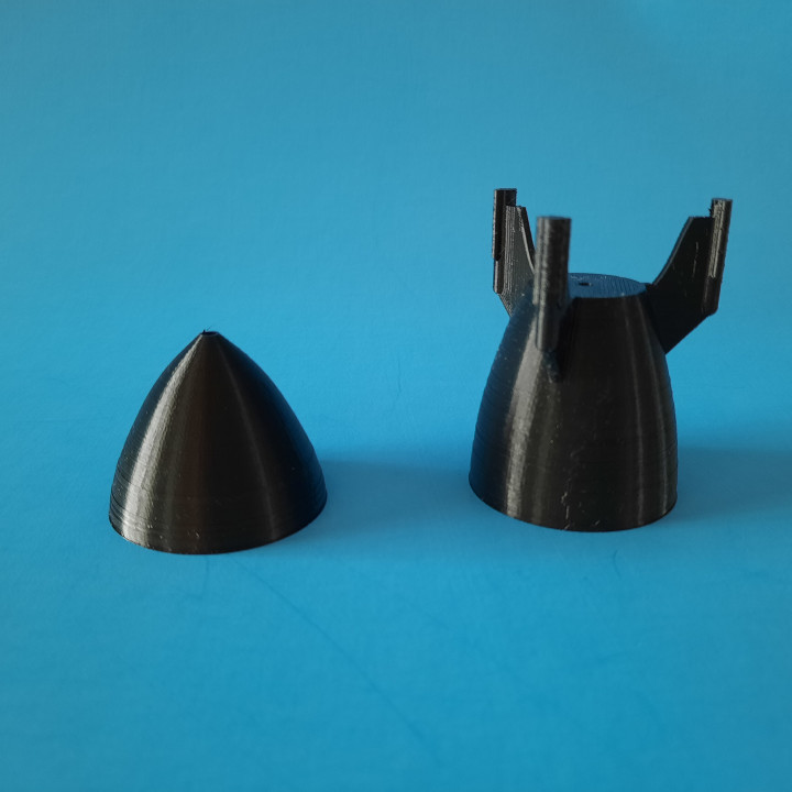 3D Printable Rocket String Toy by Patrick Powell