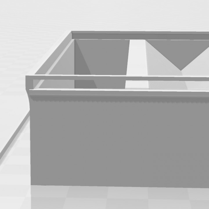 3D Printable Box to roll / 2 parts / Simplified Model by Sythis