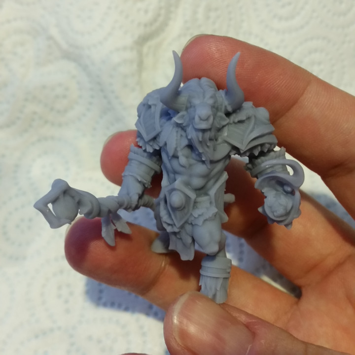3D Printable Minotaur Pack by Bite the Bullet