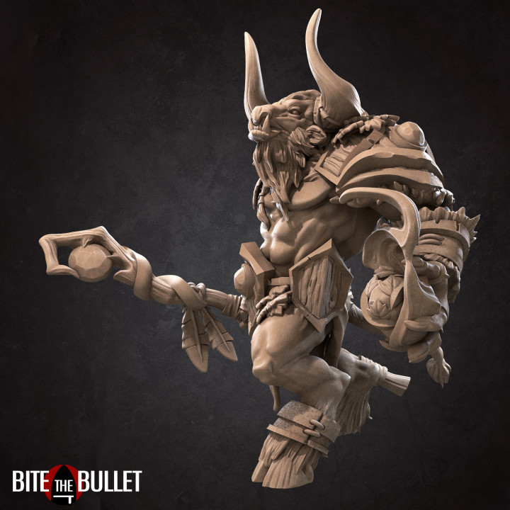 3D Printable Minotaur Pack by Bite the Bullet