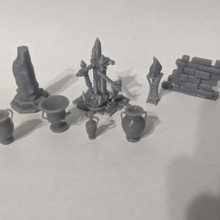 3D Printable Dungeon Assets Pack by Bite the Bullet