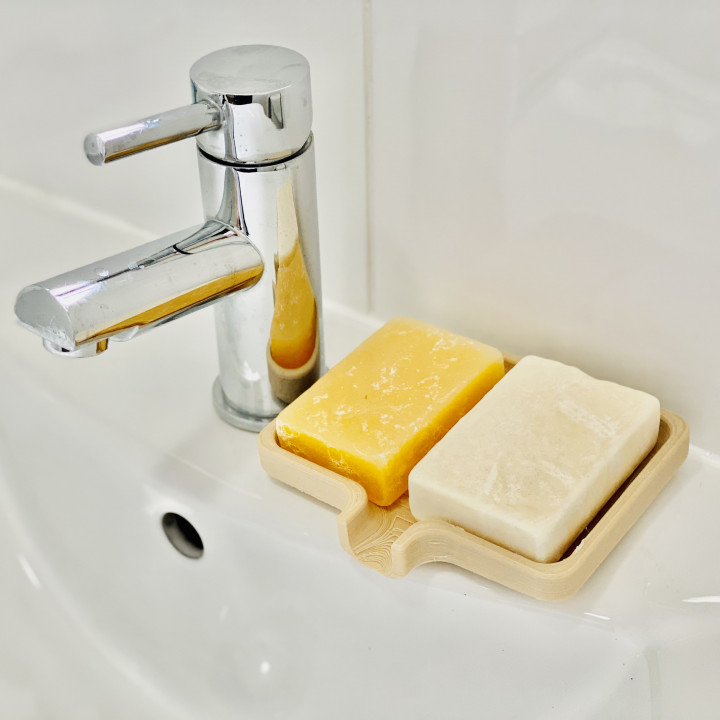 3D Printable Soap Dish by Lazy Bear