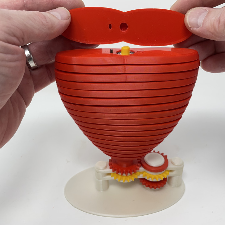 3D Printable A 3D Printed Animated Valentine Heart for My Valentine! by ...