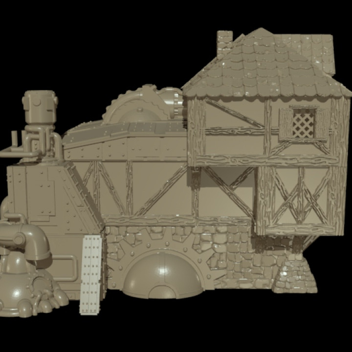 3D Printable Tinker's House/Shop by Randy Miller