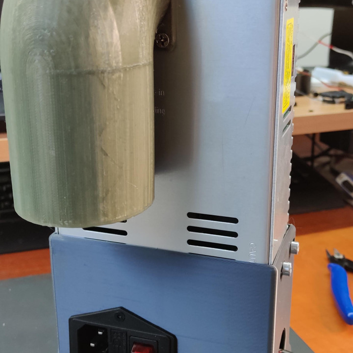 3D Printable PSU Stand for the FLSUN QQ-S or 51x113 PSUs by Miklós Galicz
