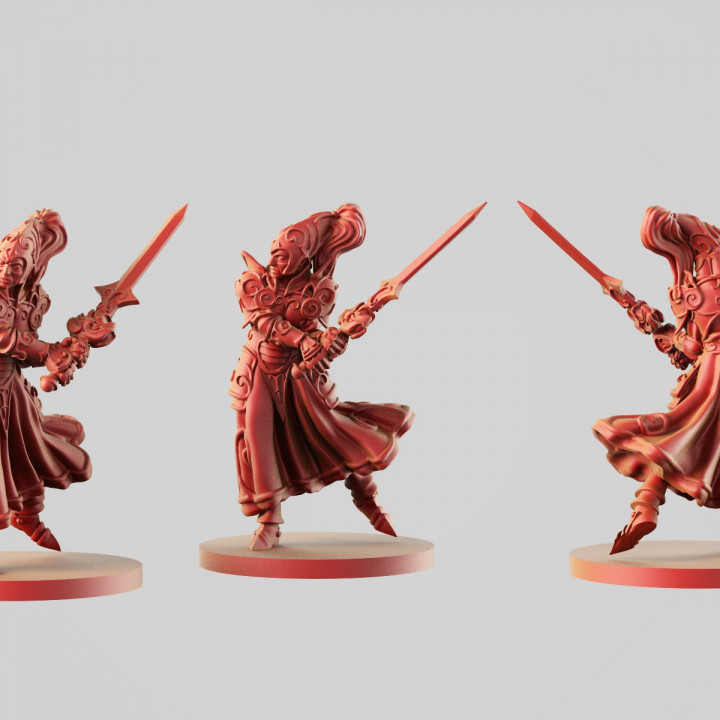 3D Printable Miniatures for 3D players by Crosslances