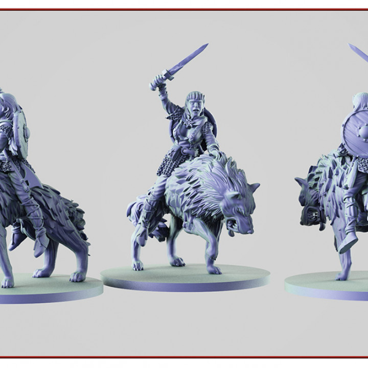 3D Printable Miniatures for 3D players by Crosslances