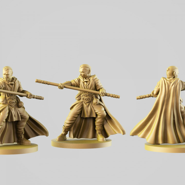 3D Printable Miniatures for 3D players by Crosslances