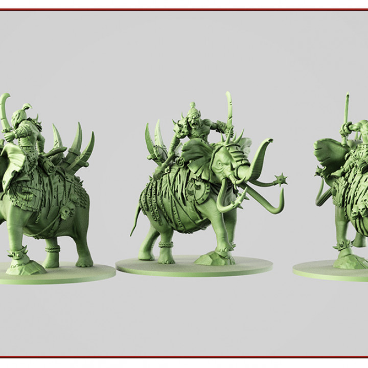 3D Printable Miniatures for 3D players by Crosslances