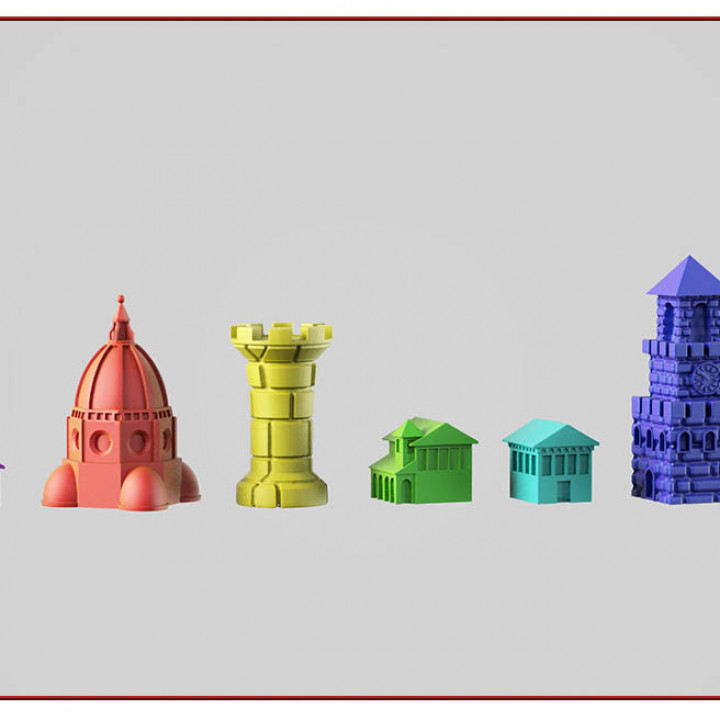 3D Printable Miniatures for 3D players by Crosslances