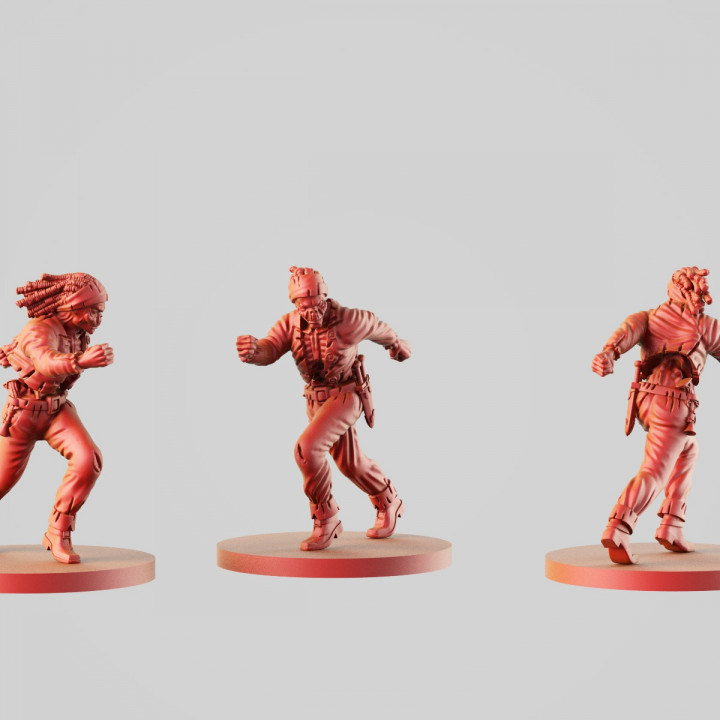3D Printable Miniatures for 3D players by Crosslances