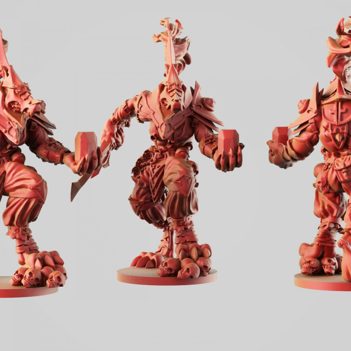 3D Printable Miniatures for 3D players by Crosslances