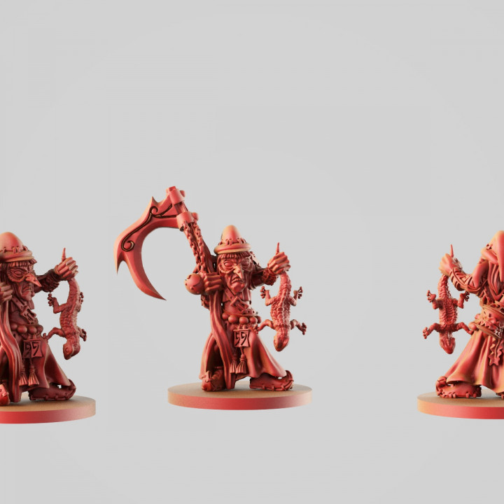 3D Printable Miniatures for 3D players by Crosslances