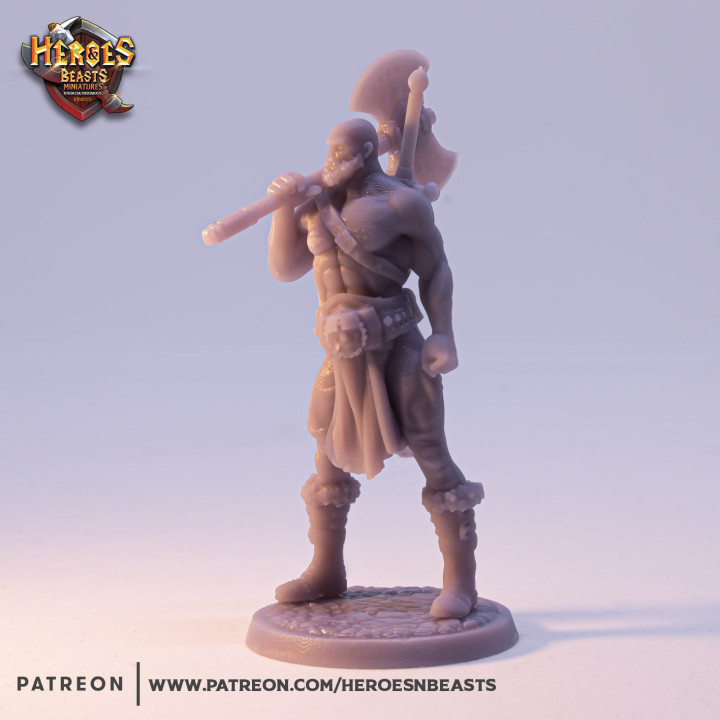 3D Printable Goliath by Heroes and Beasts