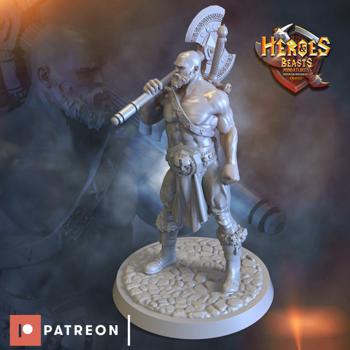 3D Printable Goliath by Heroes and Beasts