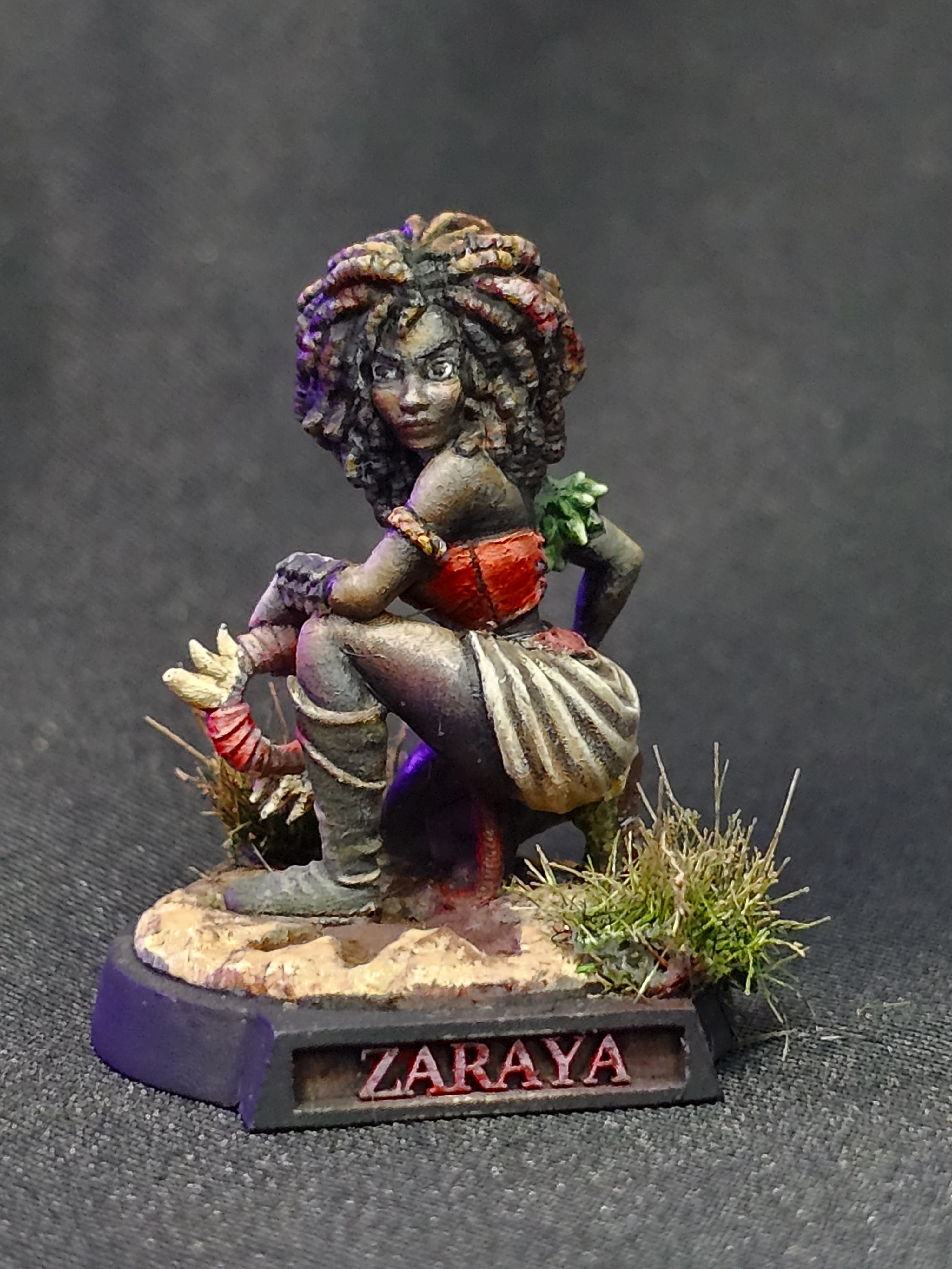3D Printable Female Ranger - Zaraya the Ranger by Moonlight Minis ...
