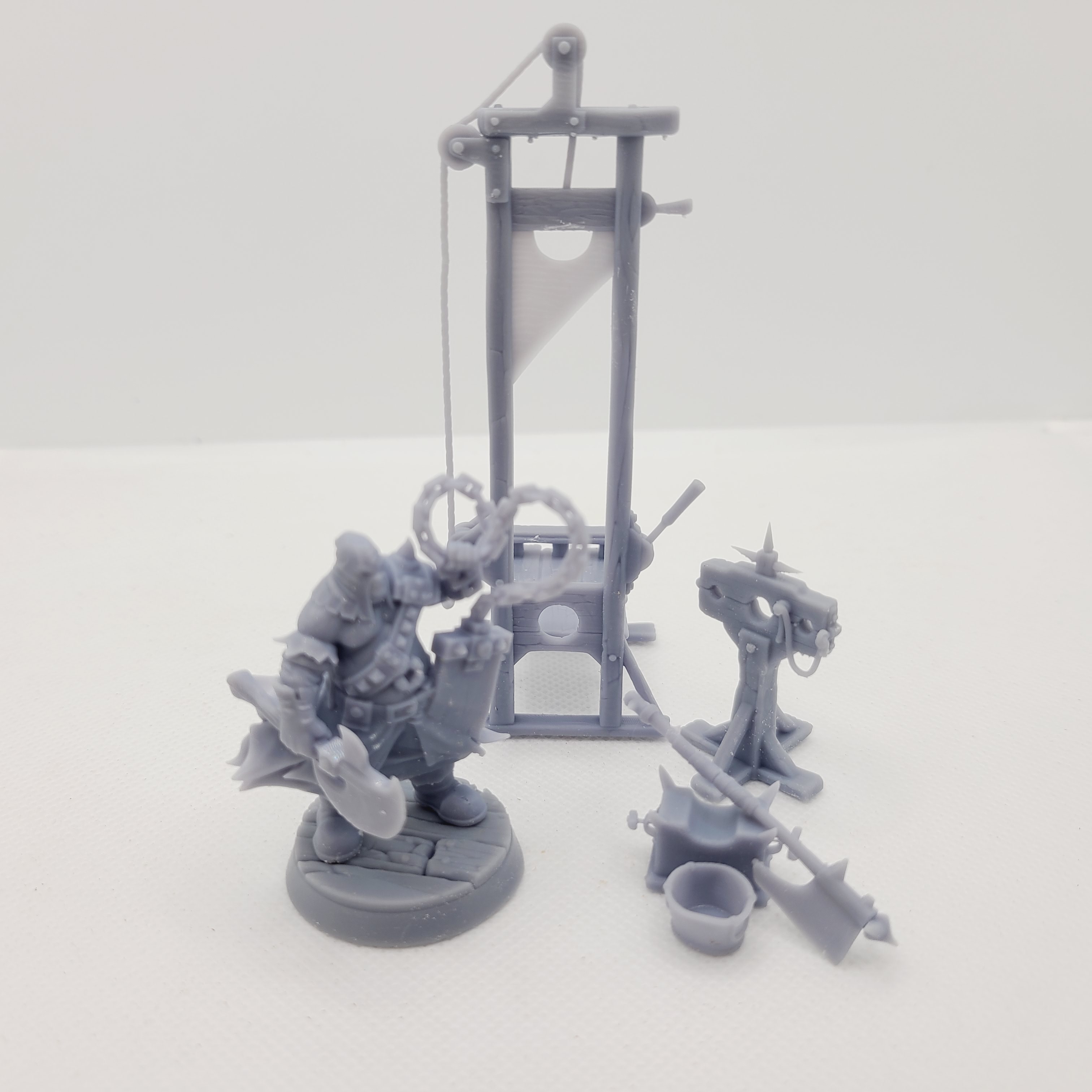 3D Printable Executioner Set by STL Miniatures