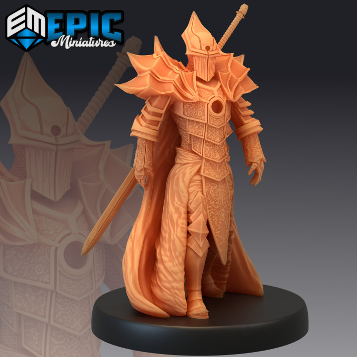 3D Printable Dark Knight Set / Sword Warrior / Full Armor Collection by ...