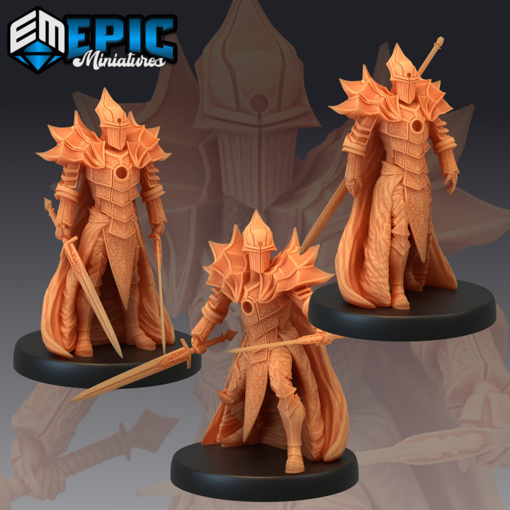 3D Printable Dark Knight Set / Sword Warrior / Full Armor Collection by ...