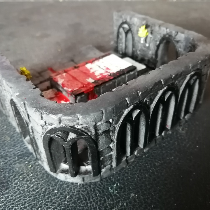 3D Printable Sacrificial Altar by J.Kirouac design & sculpture