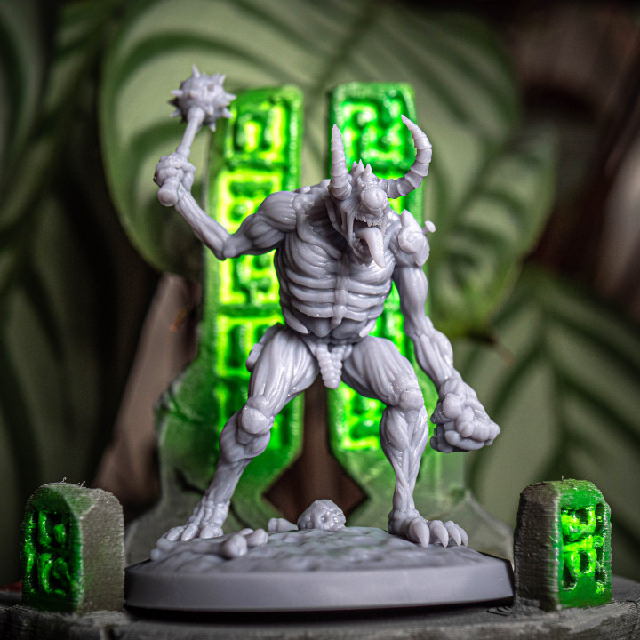 3D Printable Fiendish flesh golem by Dreamcaster
