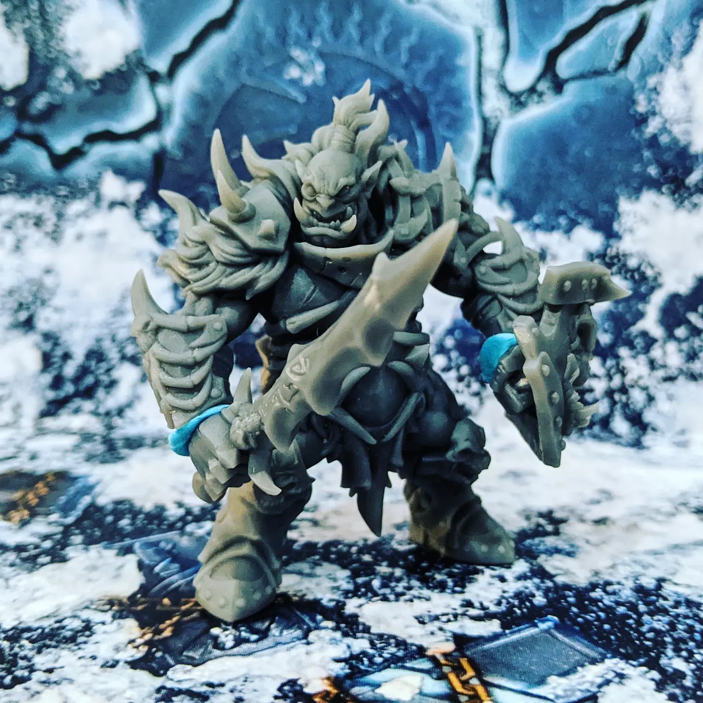 3D Printable Frostmetal Clan Ogre - Modular F by Artisan Guild