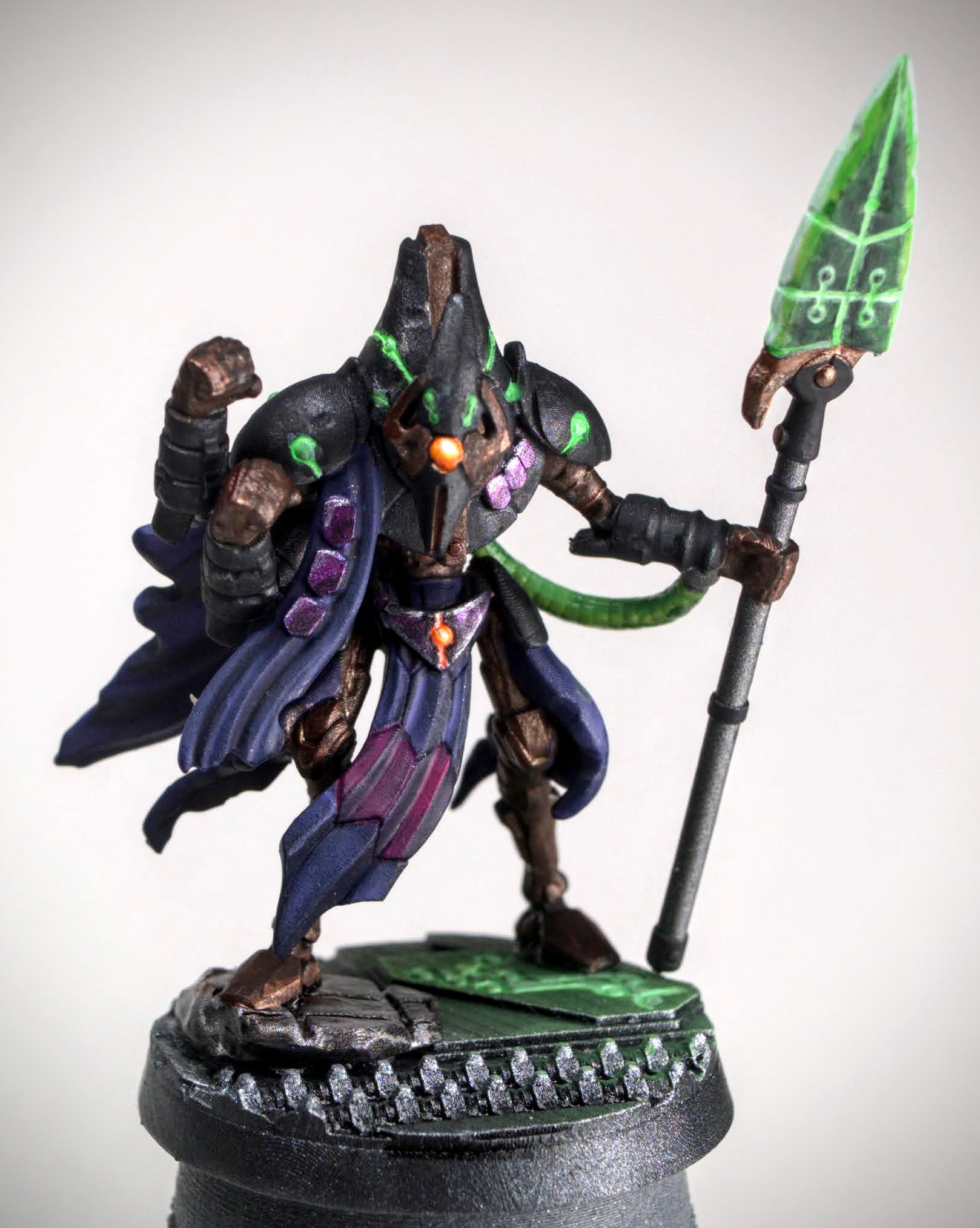 3D Printable Robot Lord (Technomancer) - Robot Legions by One Page Rules