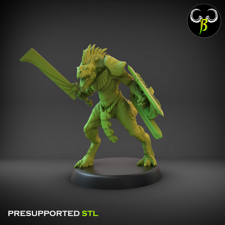 3D Printable Stellar warrior Squad by ClayBeastCreation