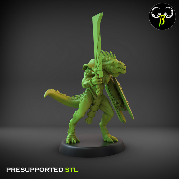 3D Printable Stellar warrior Squad by ClayBeastCreation
