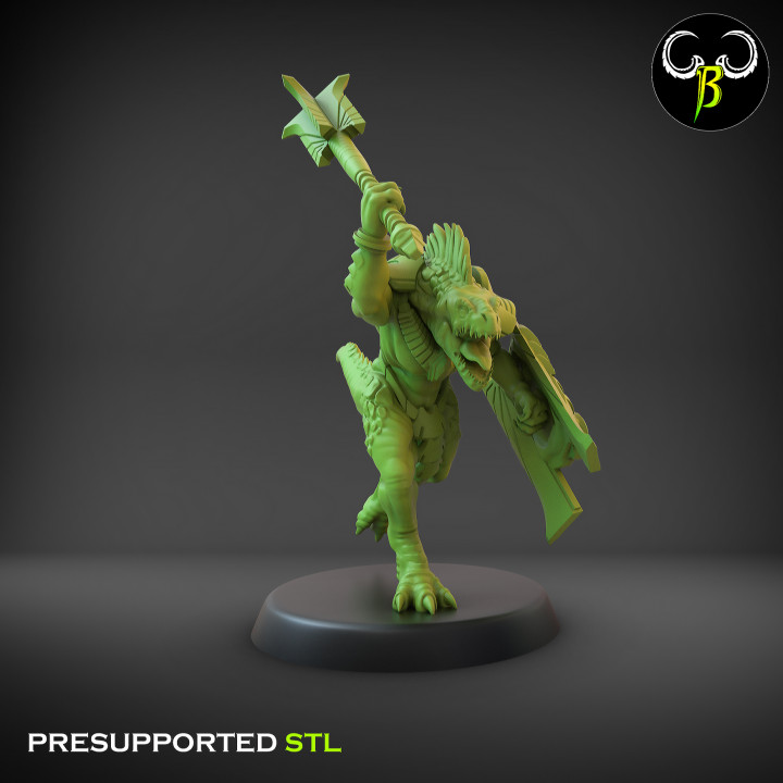 3D Printable Stellar warrior Squad by ClayBeastCreation