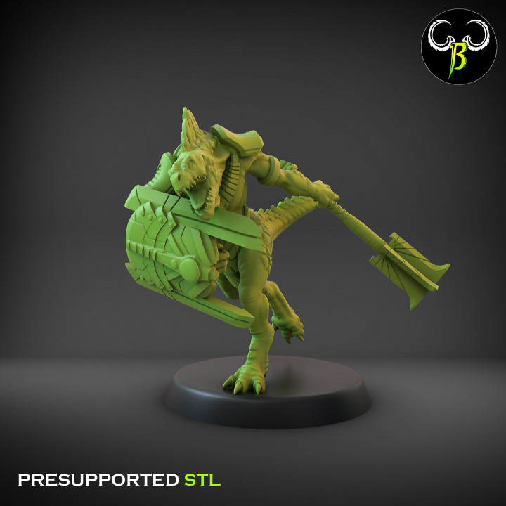 3D Printable Stellar warrior Squad by ClayBeastCreation
