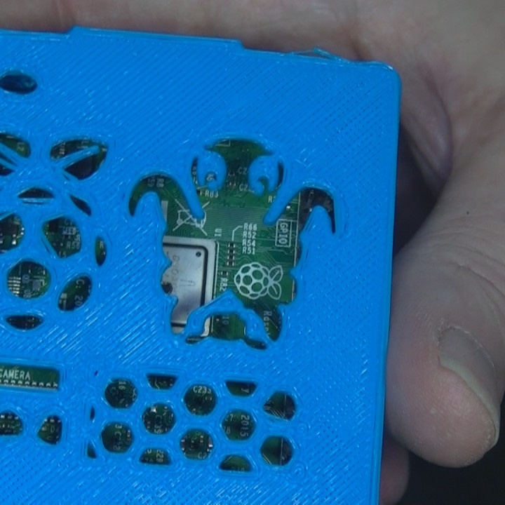 3D Printable OctoPrint Raspberry Pi 3B Case by Billy Tail