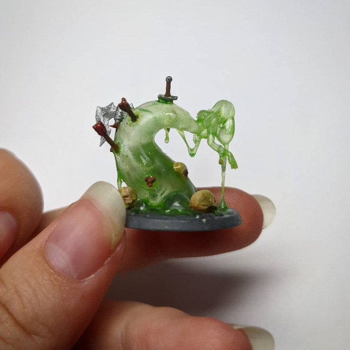 3D Print of Monstrous Lady Slime by honeiiibeee