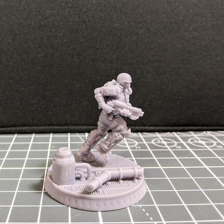 3D Printable Industrial Bases - 22 miniatures - Dieselpunk Collection ...
