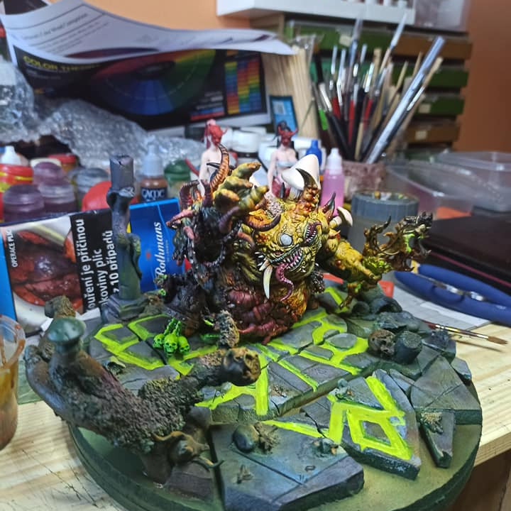 3D Print of Gluttony the Bubonic One - Dark Gods by urzacz