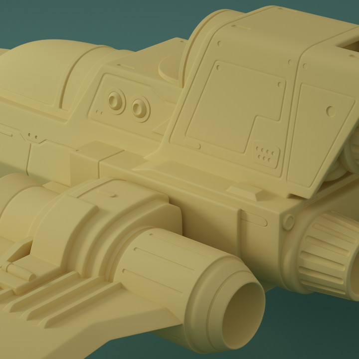 3D Printable No Man's Sky / Ship Design 02 by İsmail Ünlü
