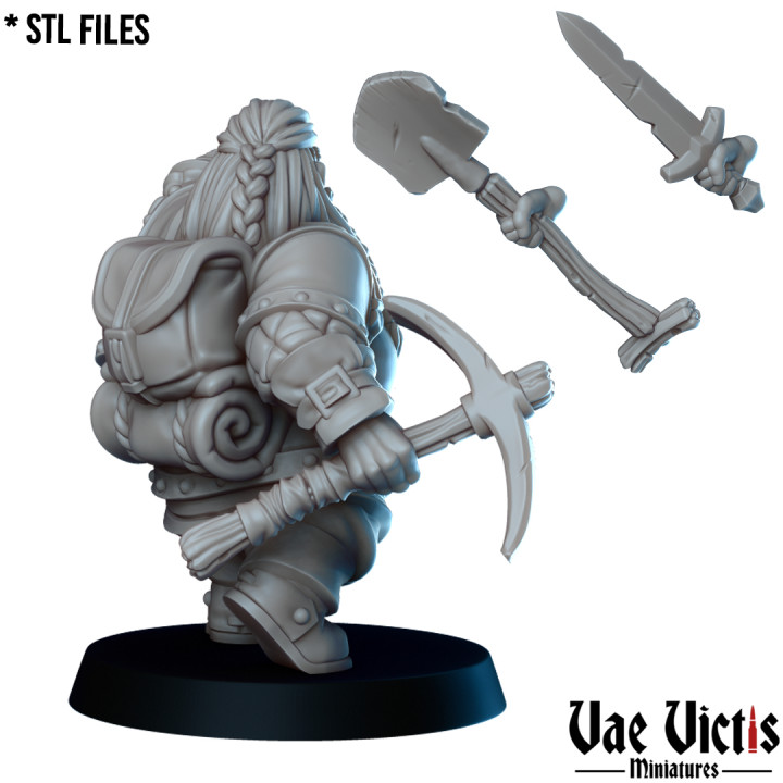 3D Printable The Explorer by Vae Victis Miniatures