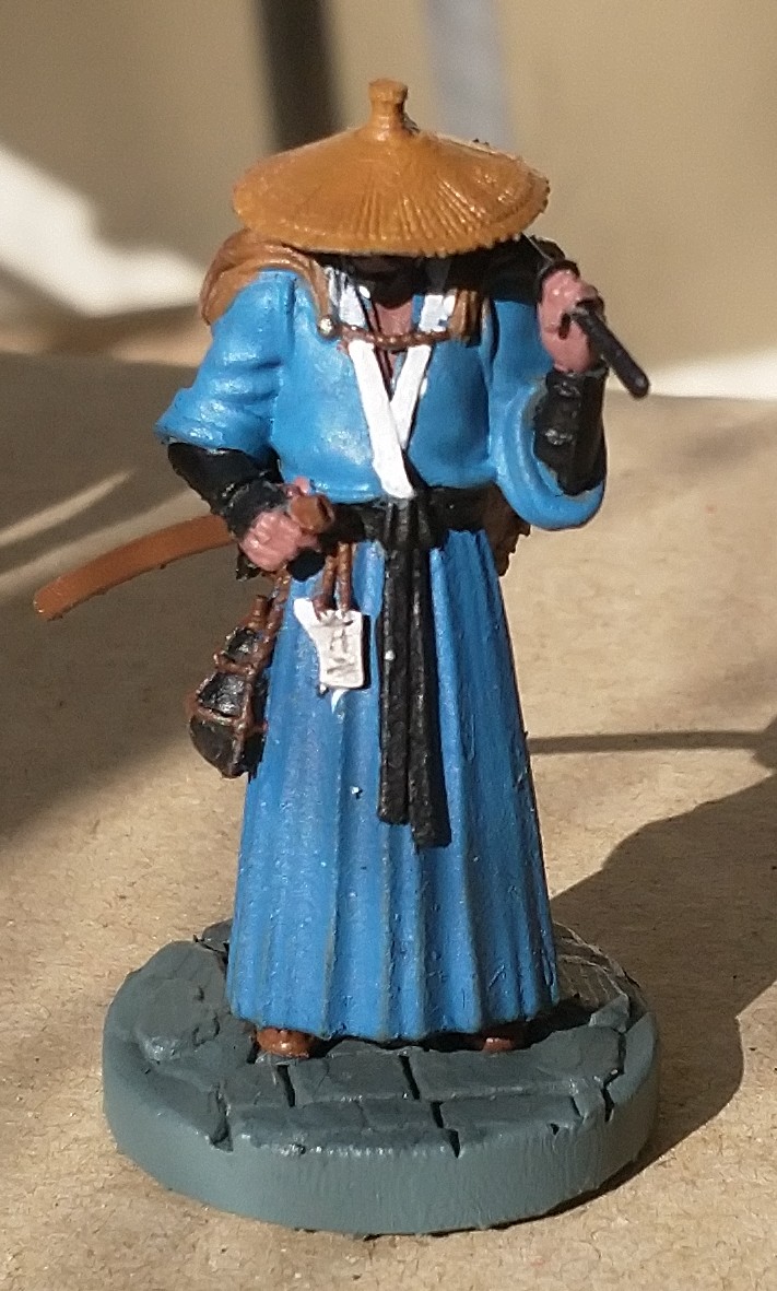 3D Printable Hattori Human Ronin - Presupported by The Dragon Trappers ...