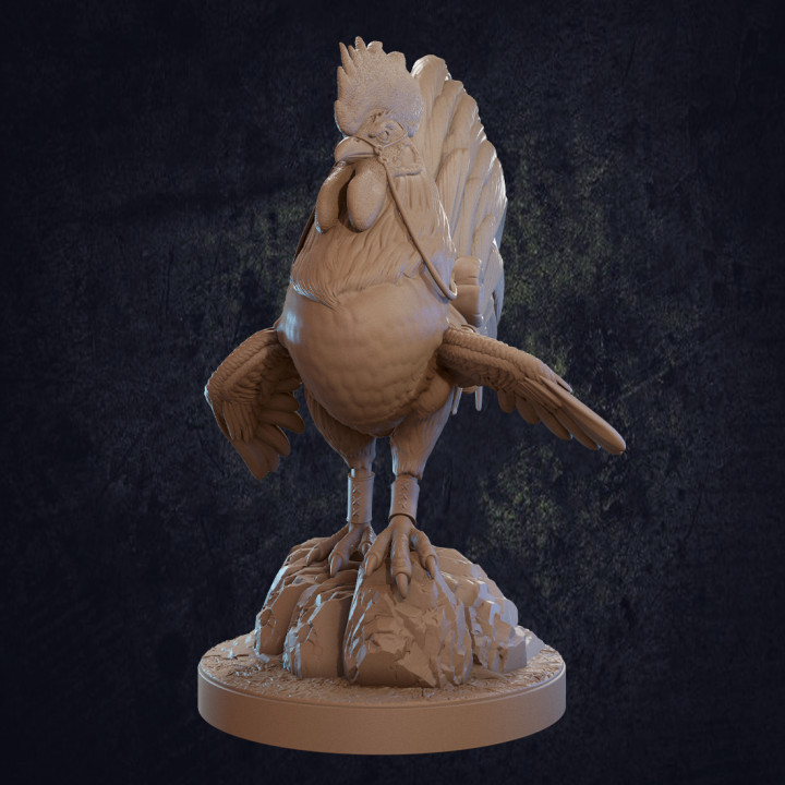 3D Printable Choto and Hattori Rooster Mount - Presupported by The ...