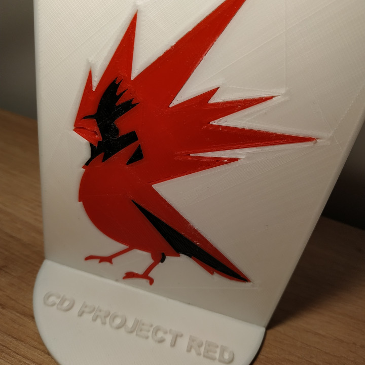 3D Printable CD-Projekt Red (relief) by Michał Ścieszka