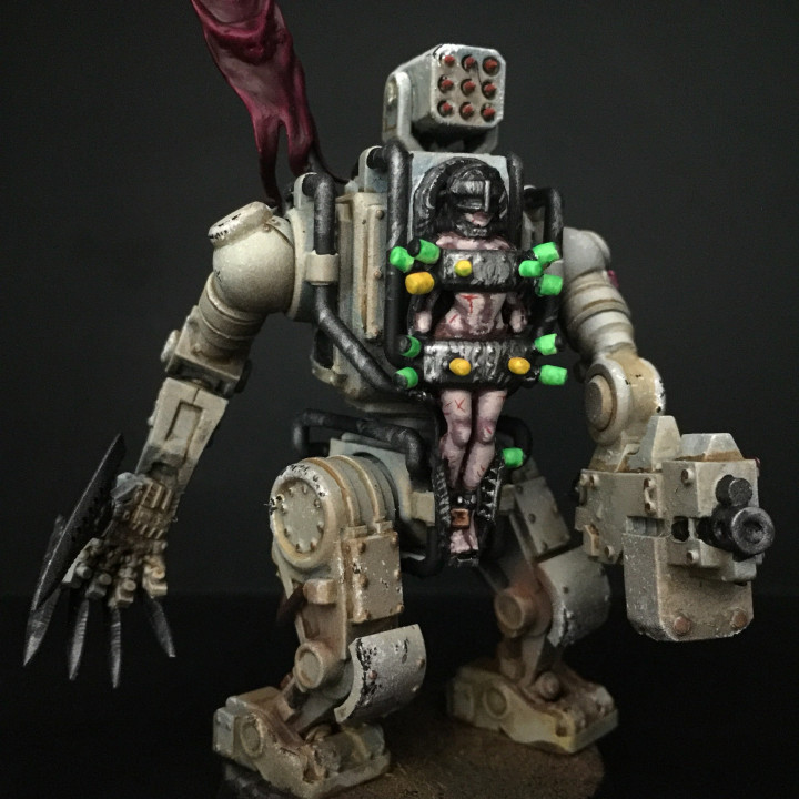 3D Print of Convent Mecha Pilots for your favorite nun-bots by VonCheeese