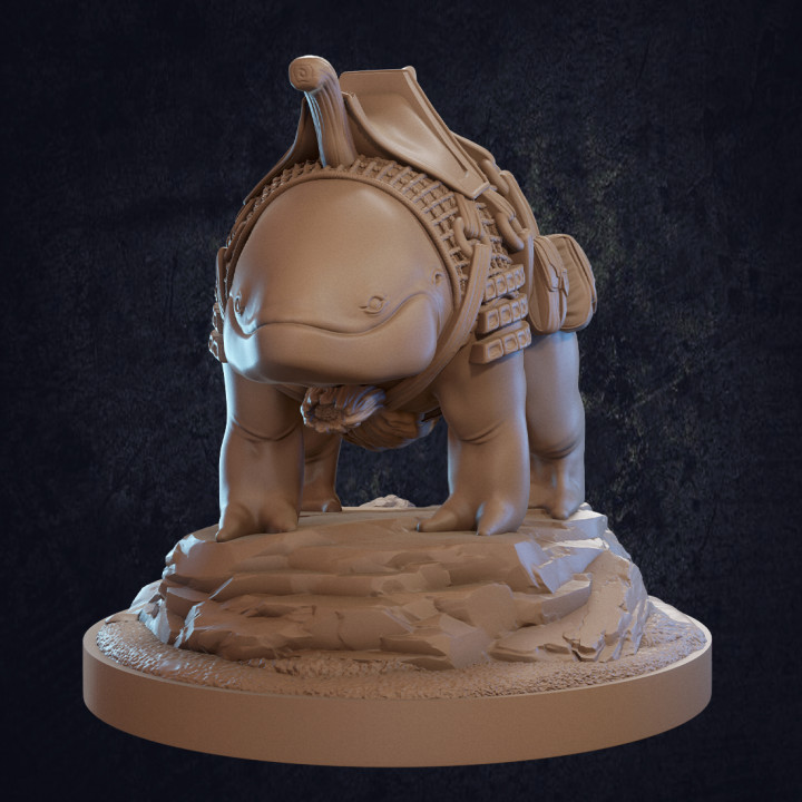 3D Printable Mastif and Marlow Mount and Trapper Pack - Presupported by ...