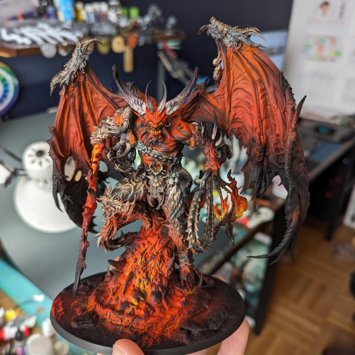 3D Print of Armaros, Chaos Incarnate by julienherreros